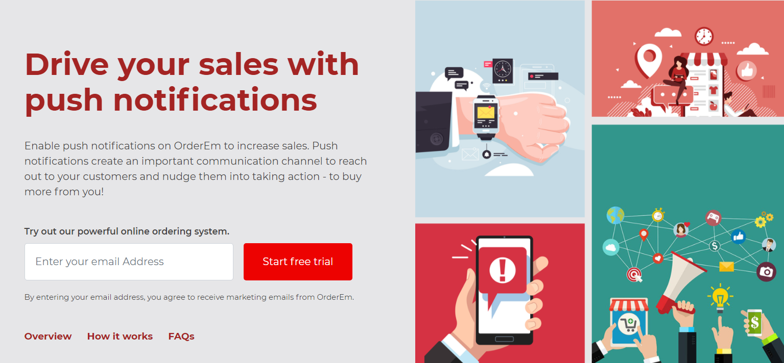 Drive your sales with push notifications